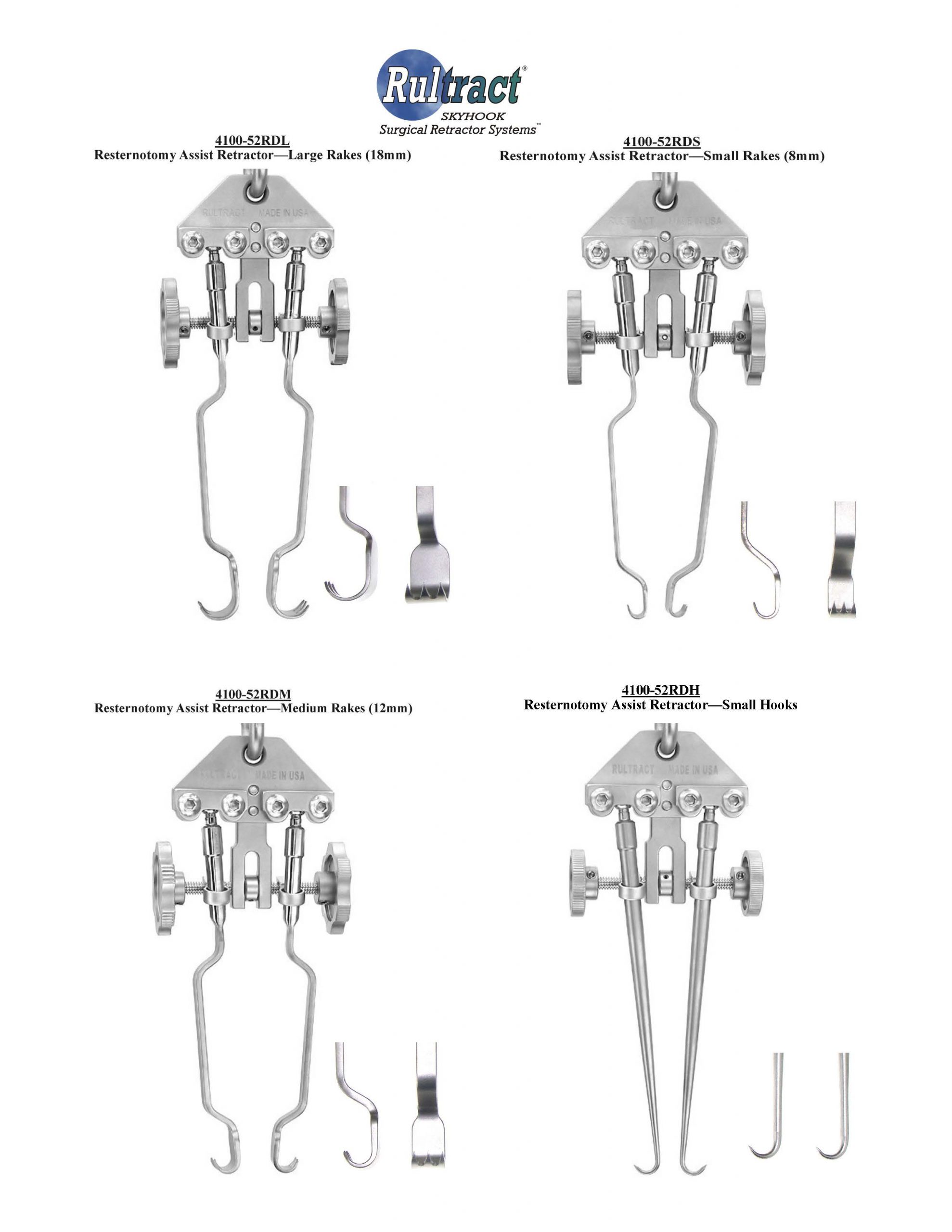 Rakes and Accessories - Rultract